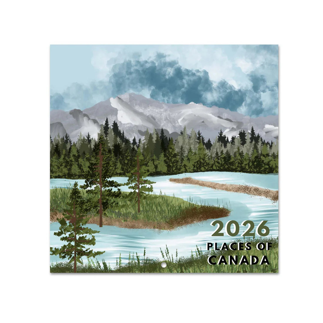 Places of Canada 2026 Wall Calendar — Thrive Greenery & Gifts